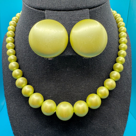 Beautiful Vintage 1950's Mid-Century Chartreuse Yello… - Gem