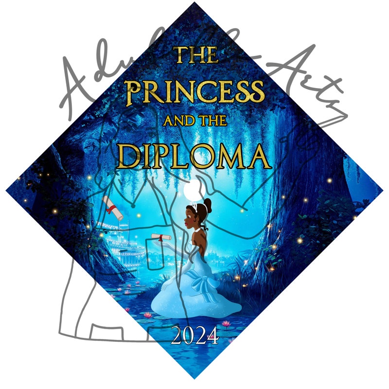 Princess Tiana Graduation - Etsy
