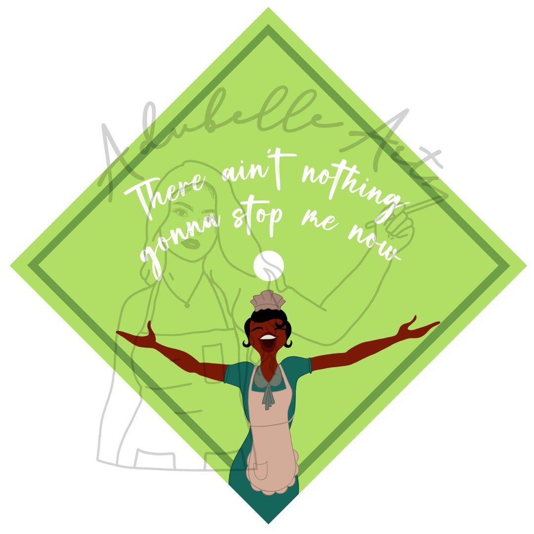 Tiana Printed Graduation Topper - Etsy