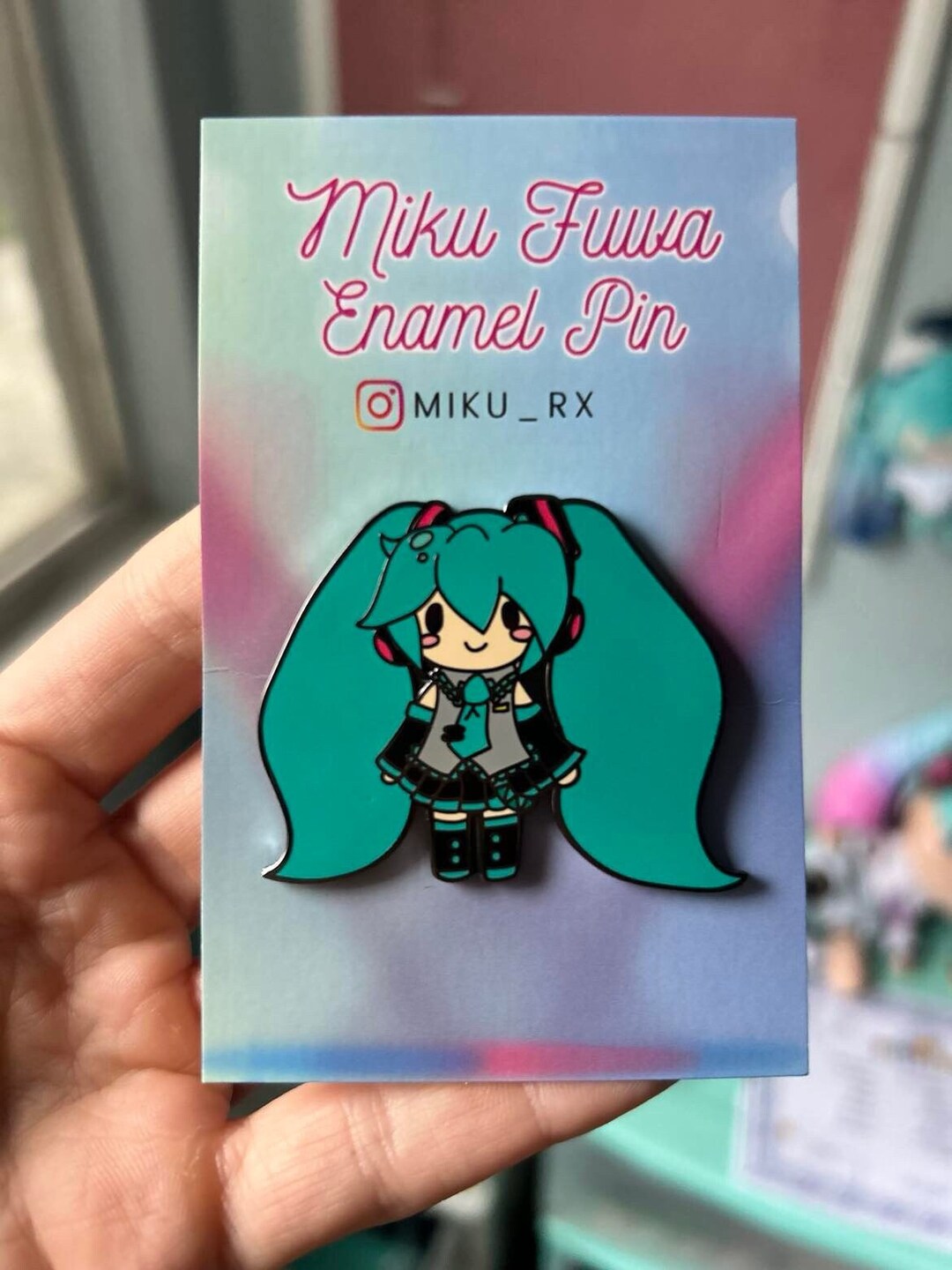 Miku Fuwa Pin by Miku_rx - Etsy