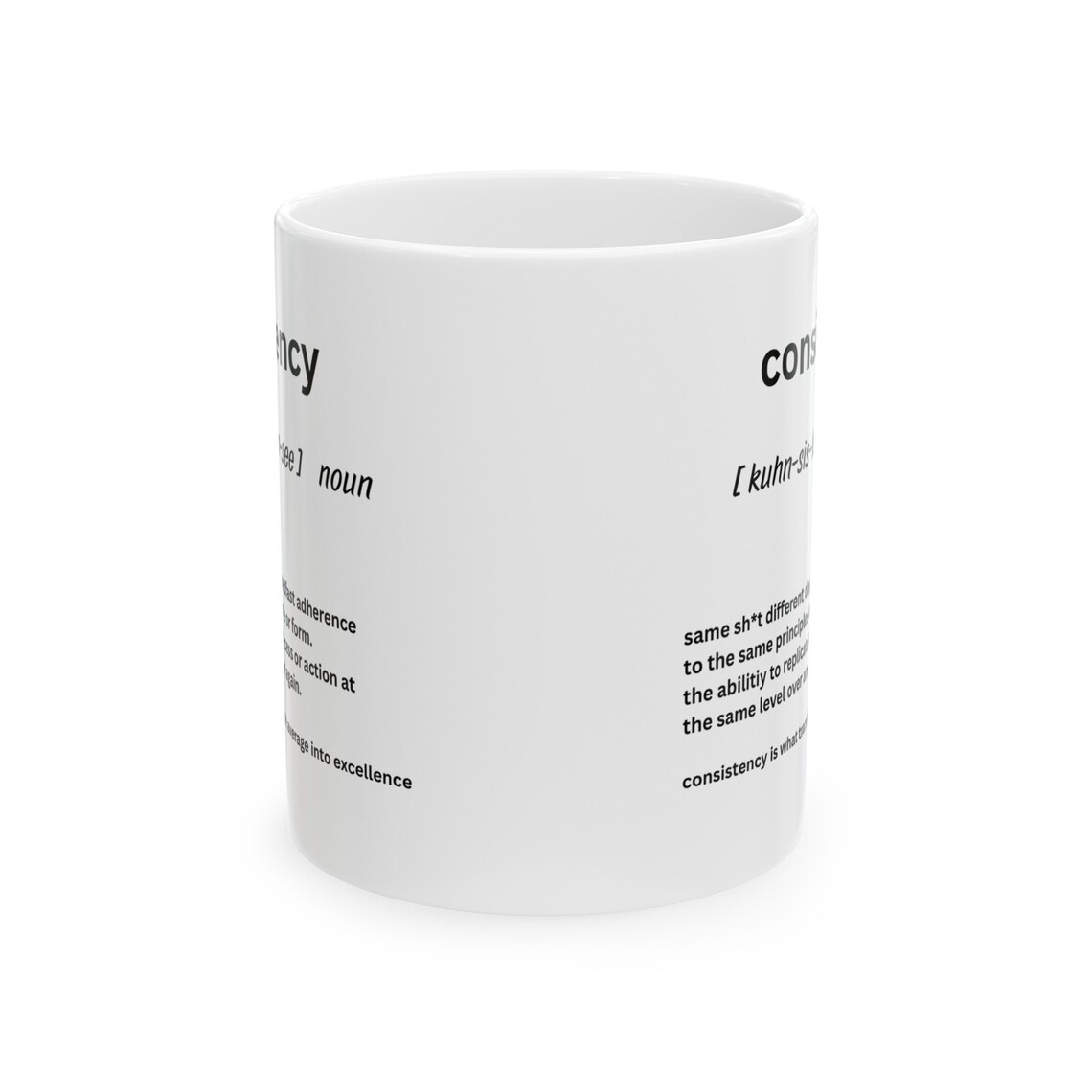 Consistency, Definition, Motivational, Supportive, Office Gift, Gift ...