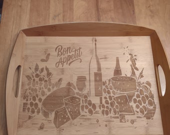 Funny Bamboo Serving Tray, Charcuterie Board - Etsy