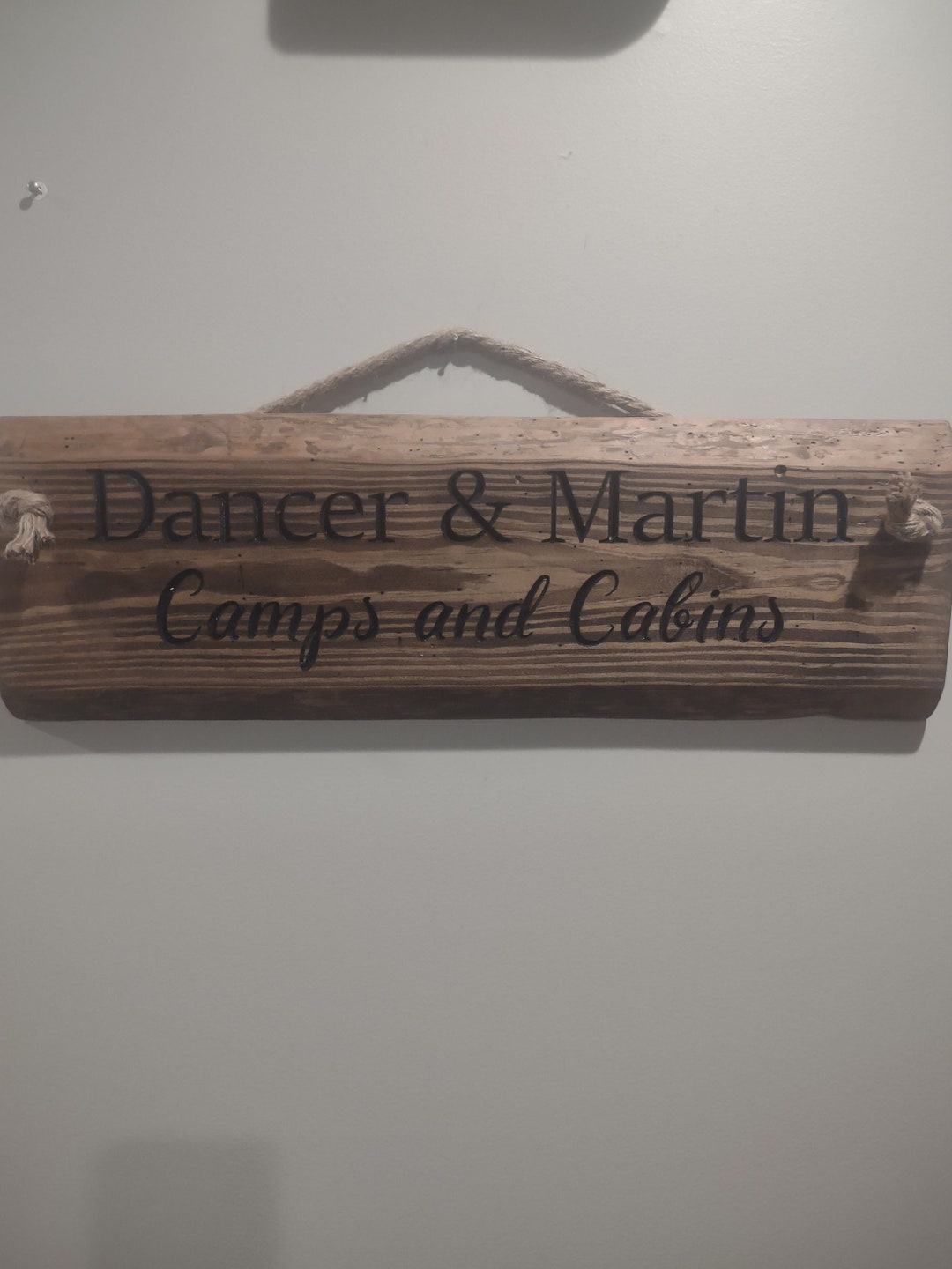 Personalized CNC Engraved Wood Sign - Etsy