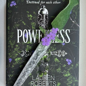 Powerful Resin Dagger | Powerless | Reckless | Lauren Roberts ...