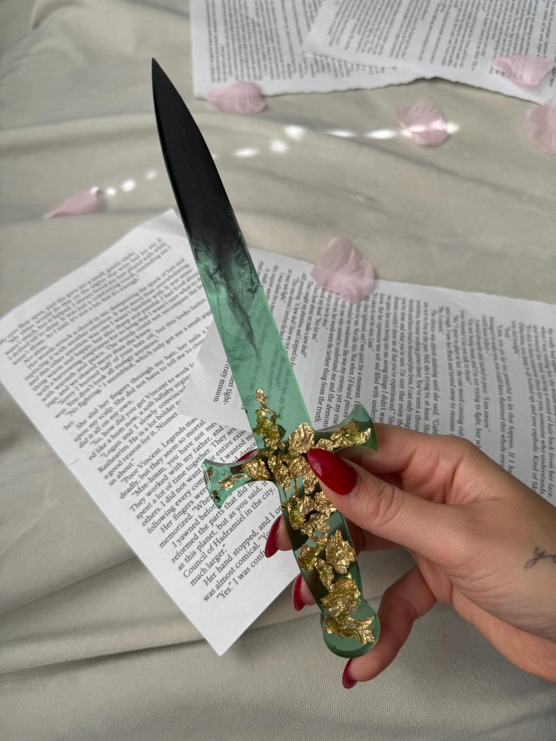 Mask of Offering Dagger | Handmade | Book Merch | Cosplay | Booktok ...