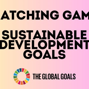 Sustainable Development Goals Matching Game (digital Download) - Etsy
