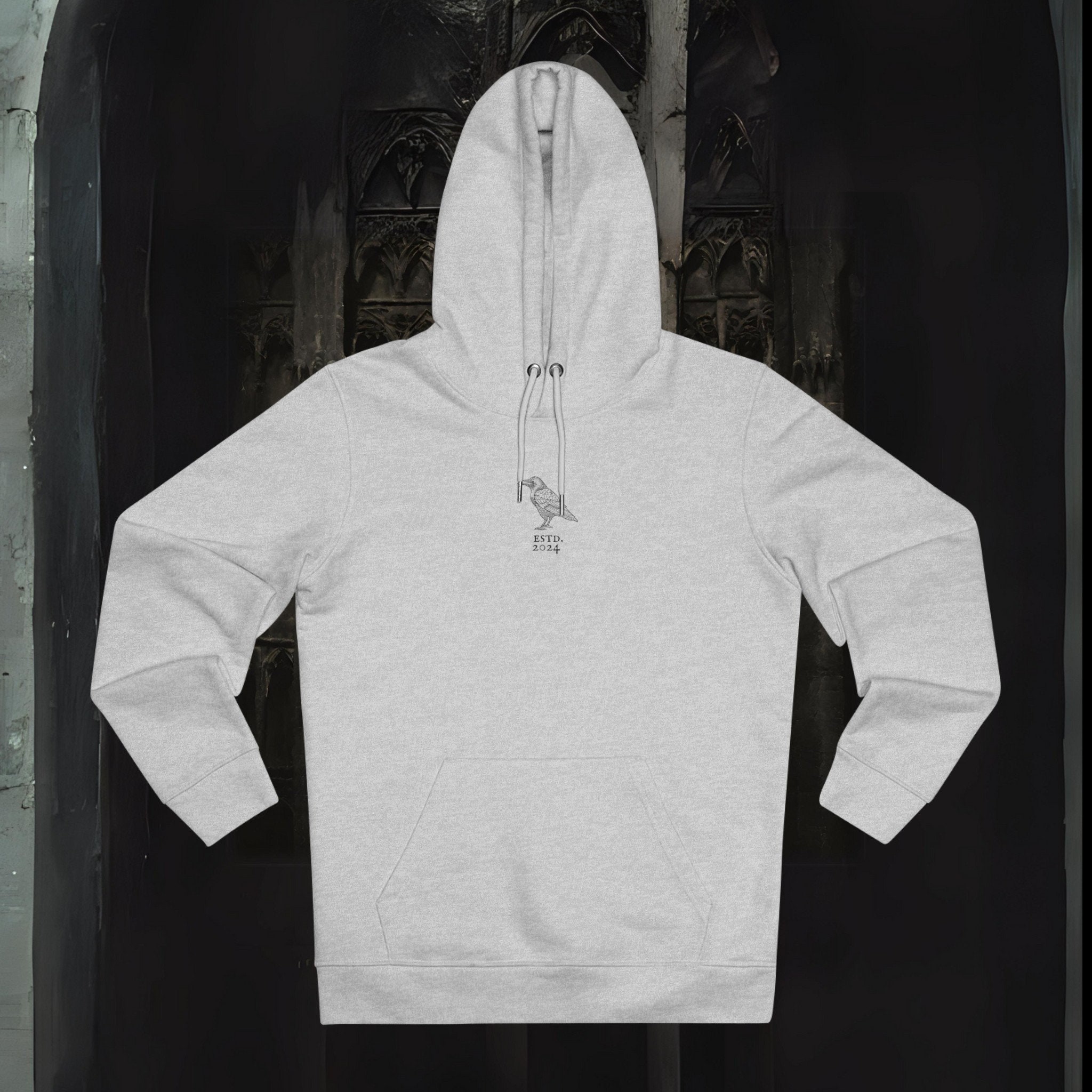 MOON PHASE Ethereal Alternative Hoodie Cozy High Quality Hooded Pullover Unique Handmade for All ...