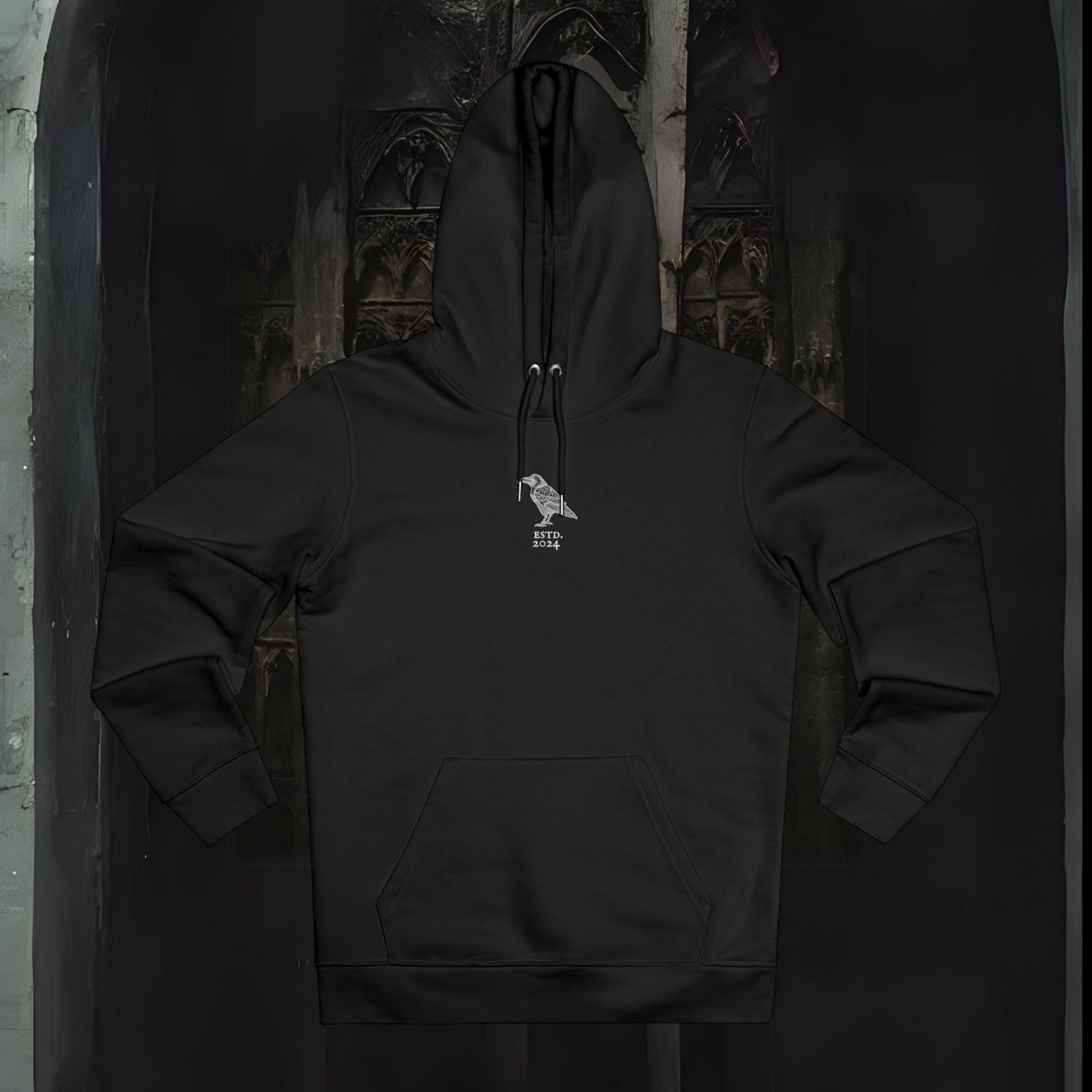 MOON PHASE Ethereal Alternative Hoodie Cozy High Quality Hooded Pullover Unique Handmade for All ...