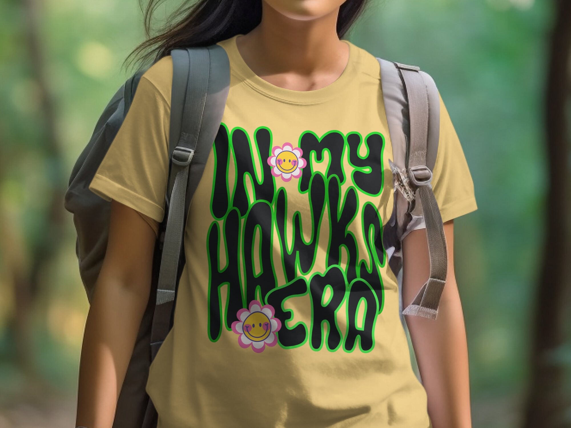 Iowa Park Hawks Game Day T-shirt, in My Hawks Era Groovy Graphic Sports ...