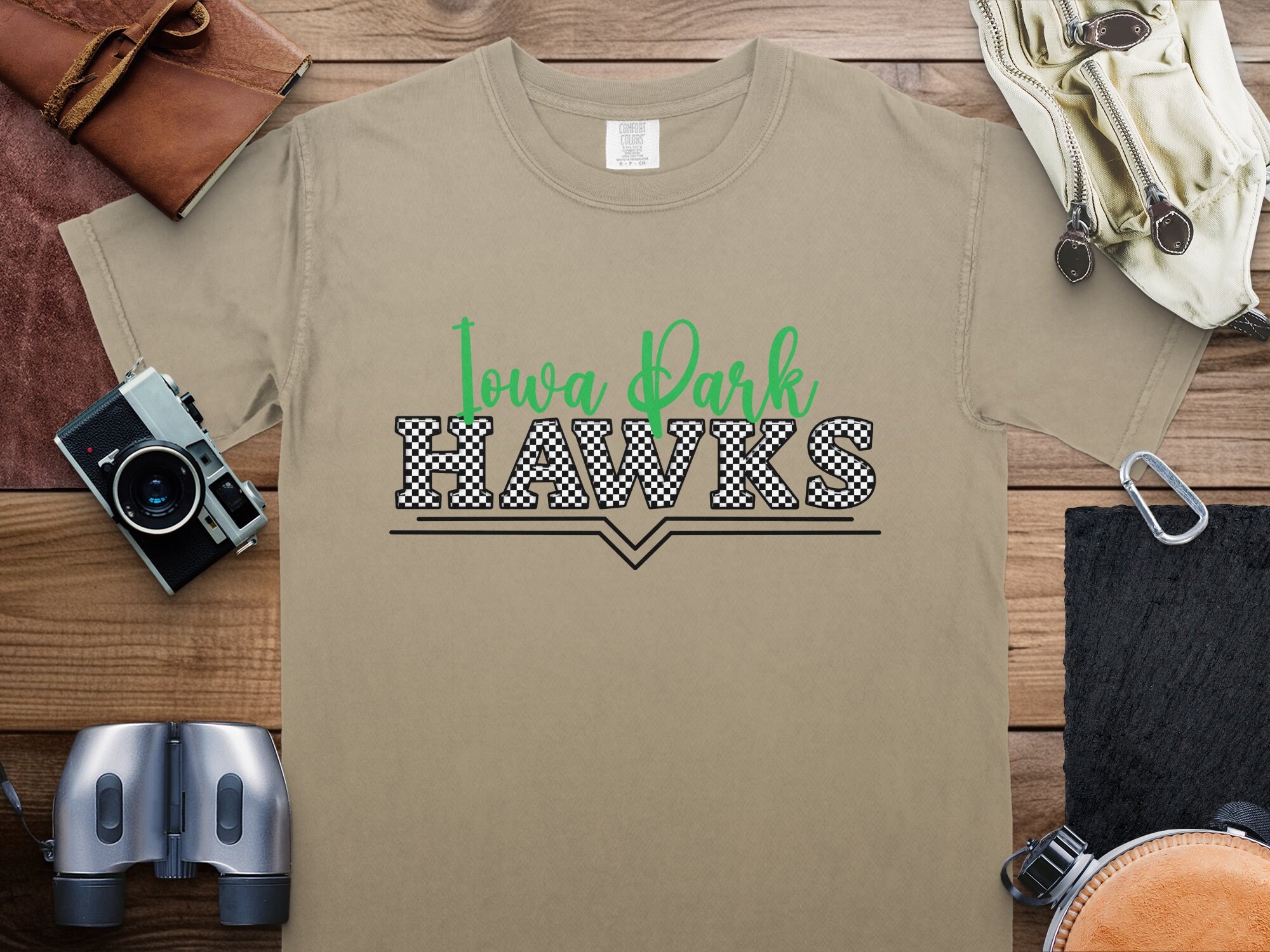 Hawks Game Day T-shirt, Iowa Park Hawks Graphic Tee, Sports Fan Shirt ...