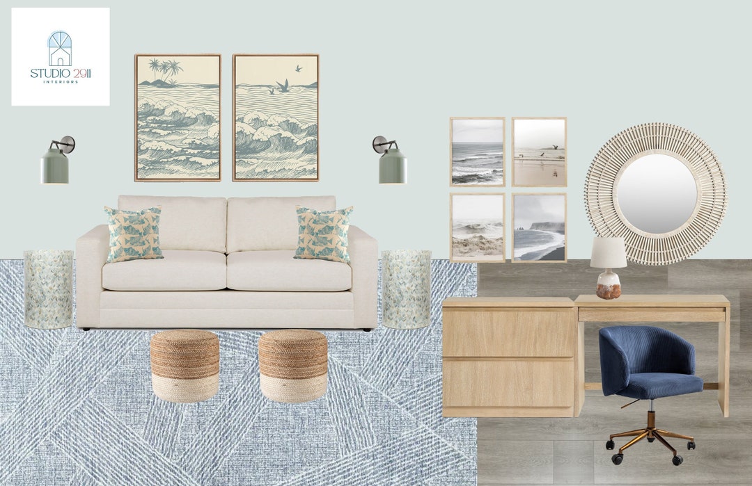 Custom Room Interior Design - Etsy