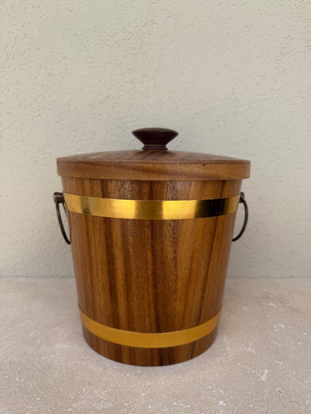 Vintage Dansk Teak Ice Bucket by Jens Quistgaard – Mid Century Modern ...