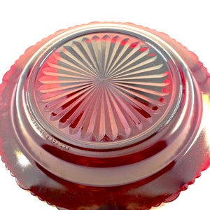 Vintage Ruby Glass Pie Dish, Avon Royal Ruby Red Glass, 3 Pieces and 2 ...