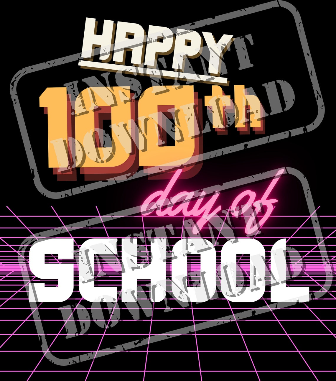 100th Day of School SVG, 100th Day of School PNG, 100th Day of School ...
