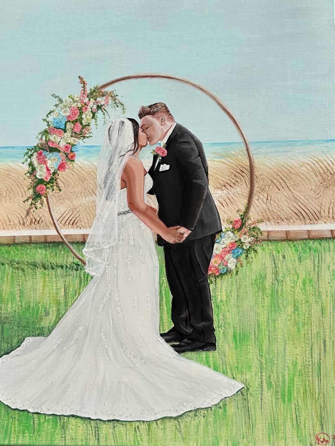 Custom Wedding Paintings - Etsy