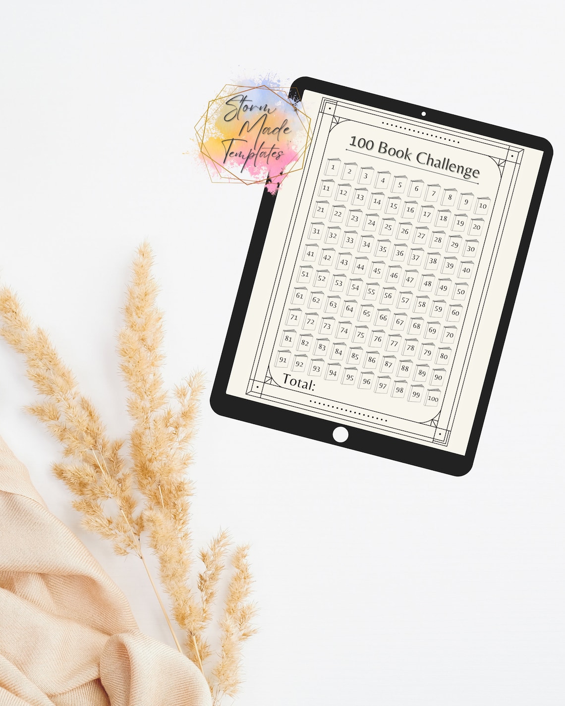 A5 Printable Minimalist Book Journal Tracker Log Bundle Template ...