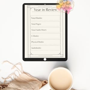A5 Printable Minimalist Book Journal Tracker Log Bundle Template ...
