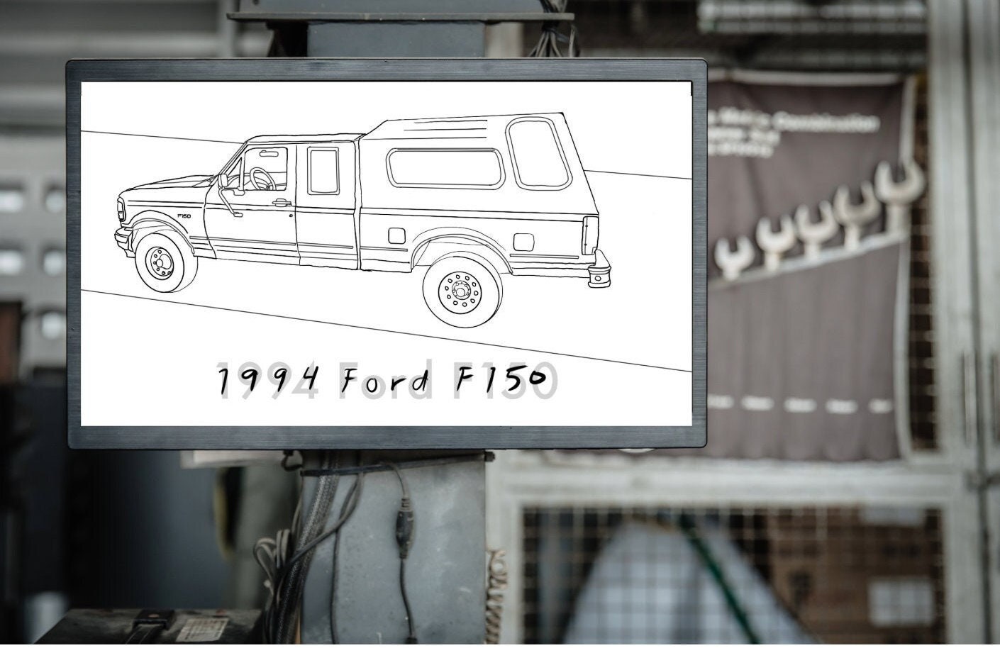 Digital Custom Car Line Drawing, Minimalist Car, Gift for Dad, Gift for ...