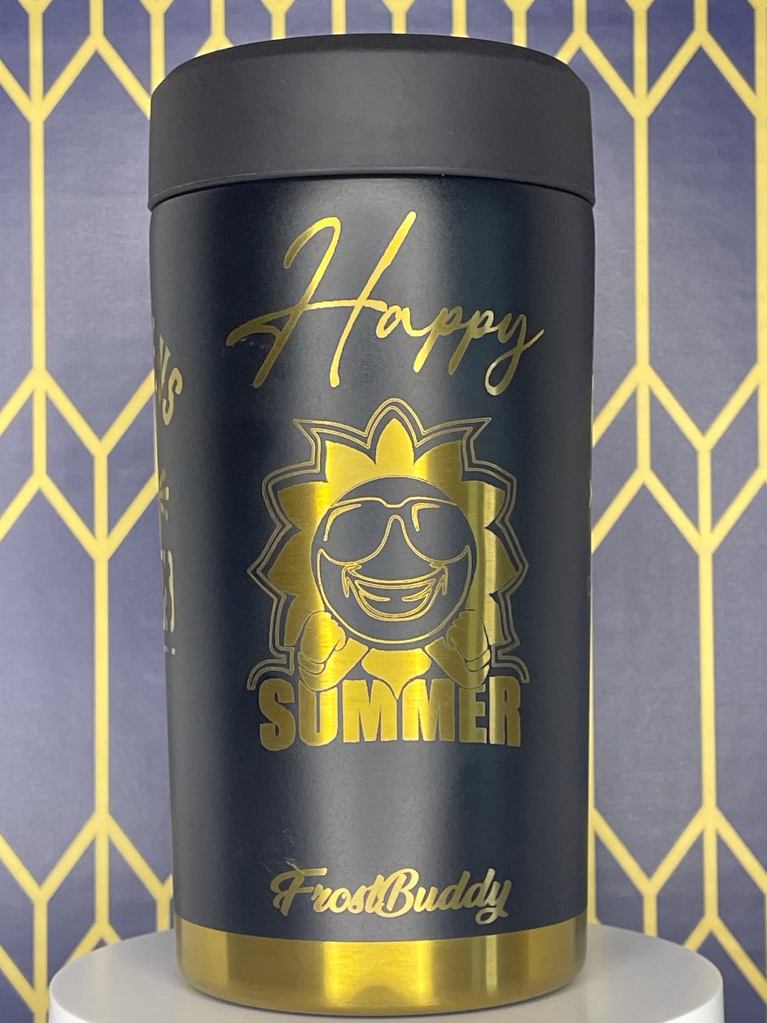 Happy Summer Universal Frostbuddy - Keeps Your Drinks Cold and ...