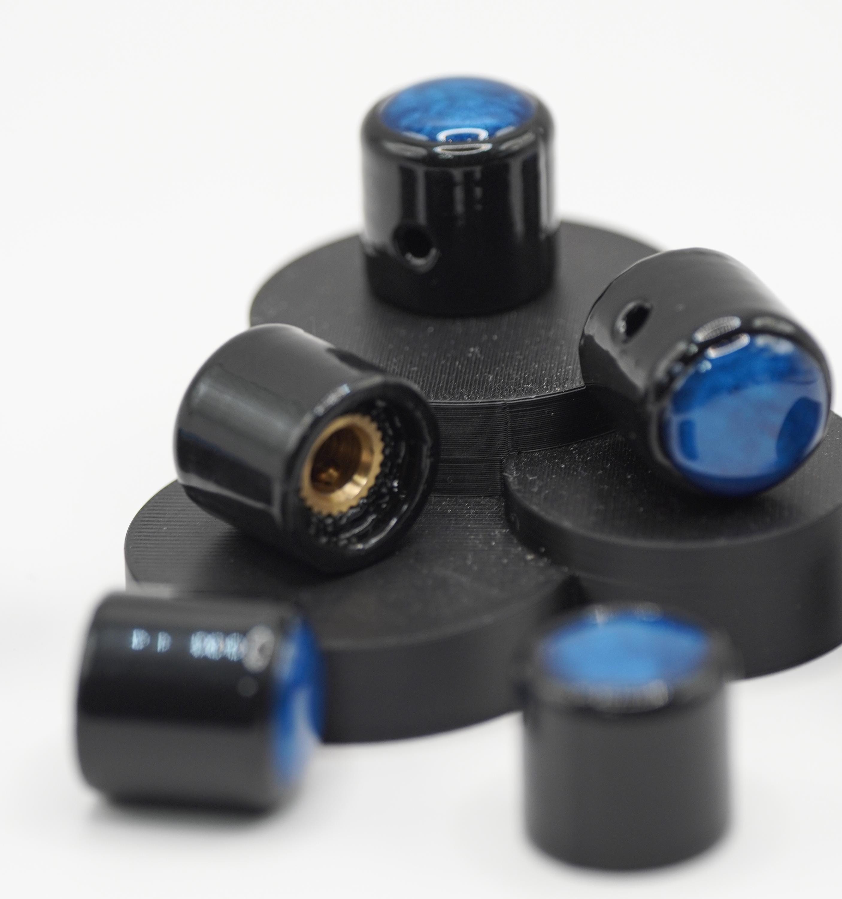 Hybrid Resin Cap Guitar Knobs – PVB Body With Gloss Resin Top | Epoxica ...