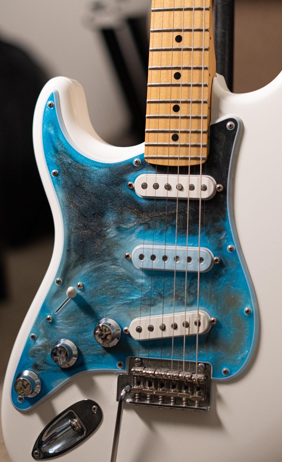 Custom Guitar copper Spark Pickguard Set - Etsy