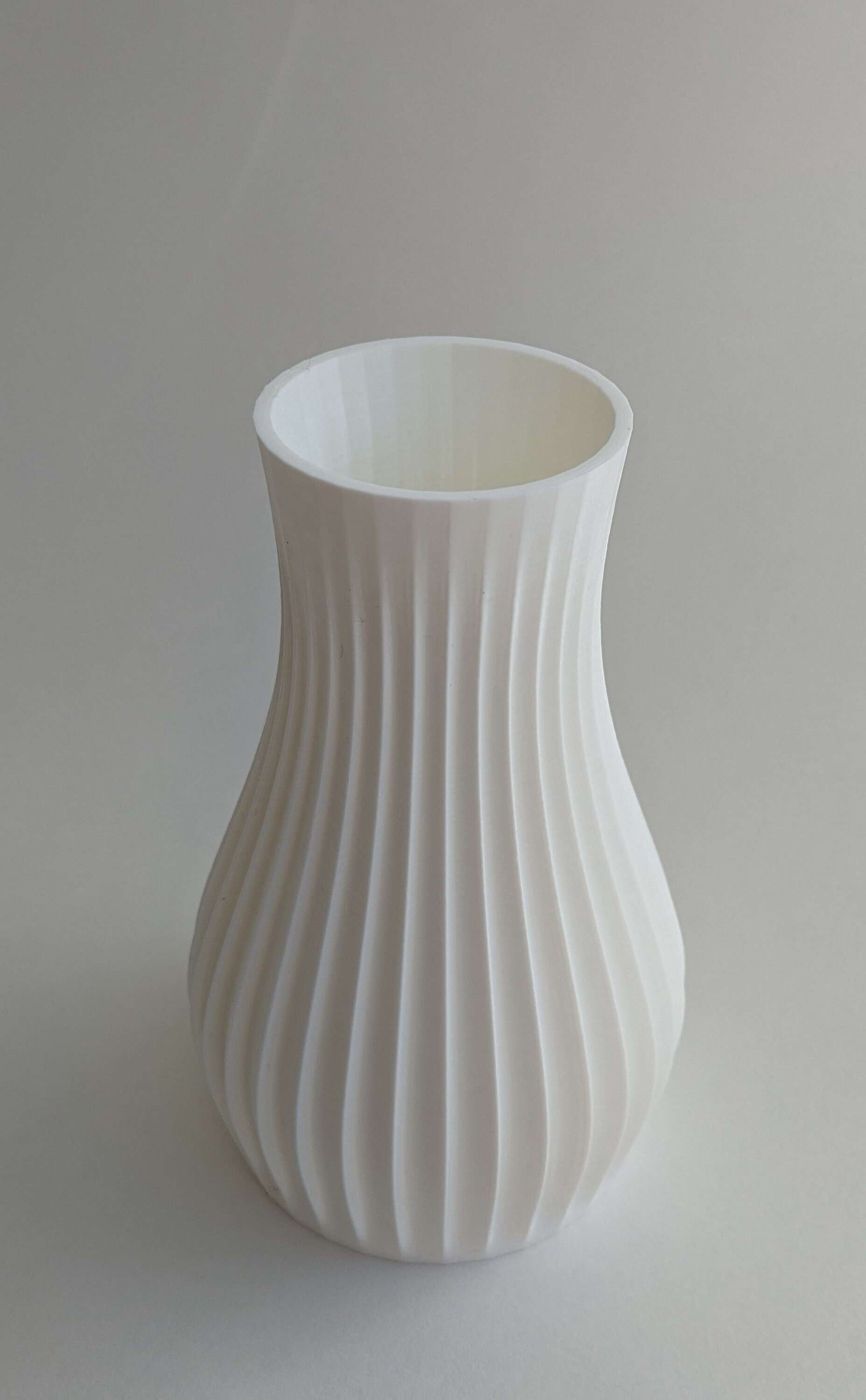 White Vase, for Flowers, Geometric Design Home Decor, Blue Yellow Color ...