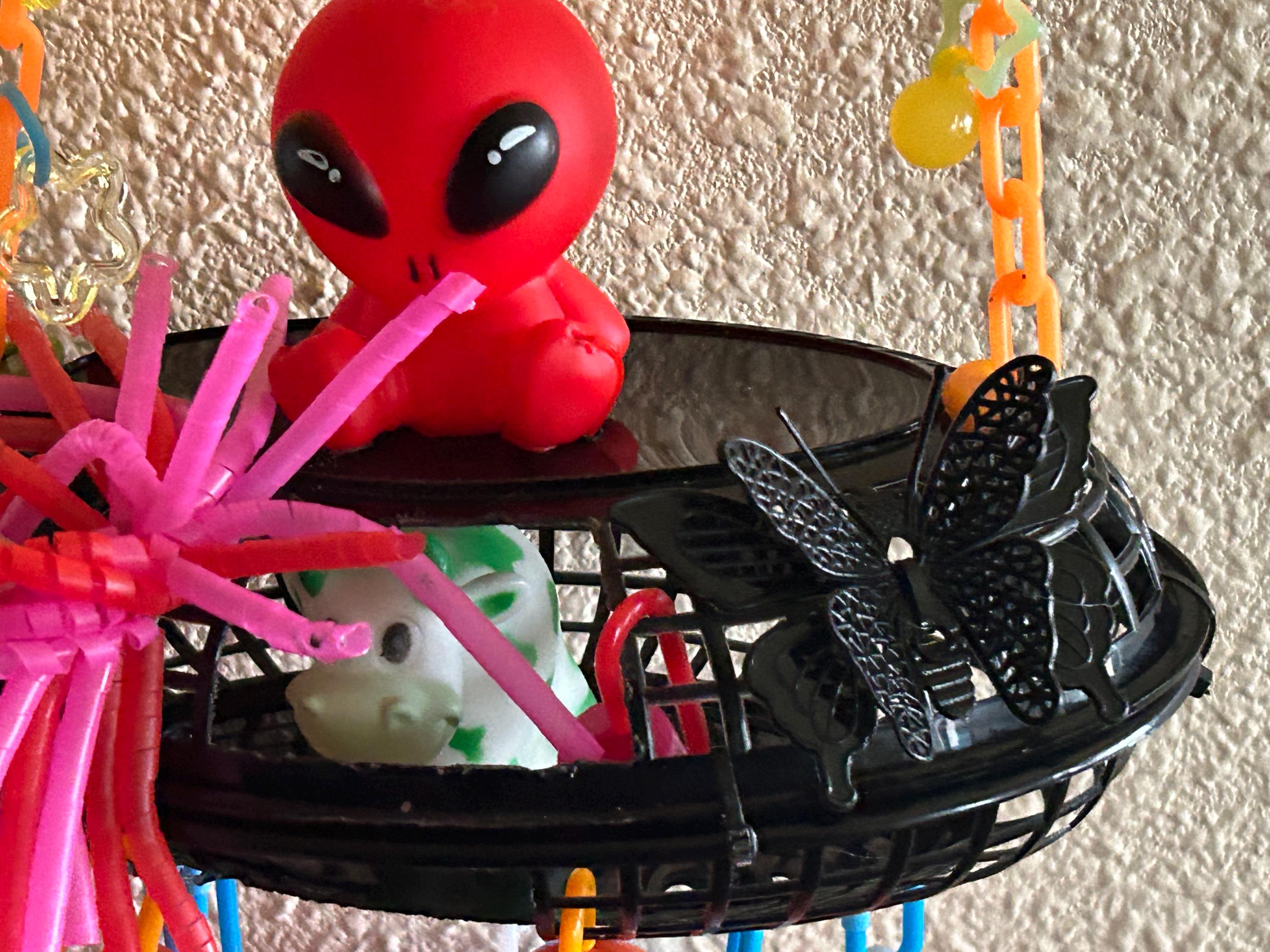 Alien Mothership Sugar Glider Toy - Etsy
