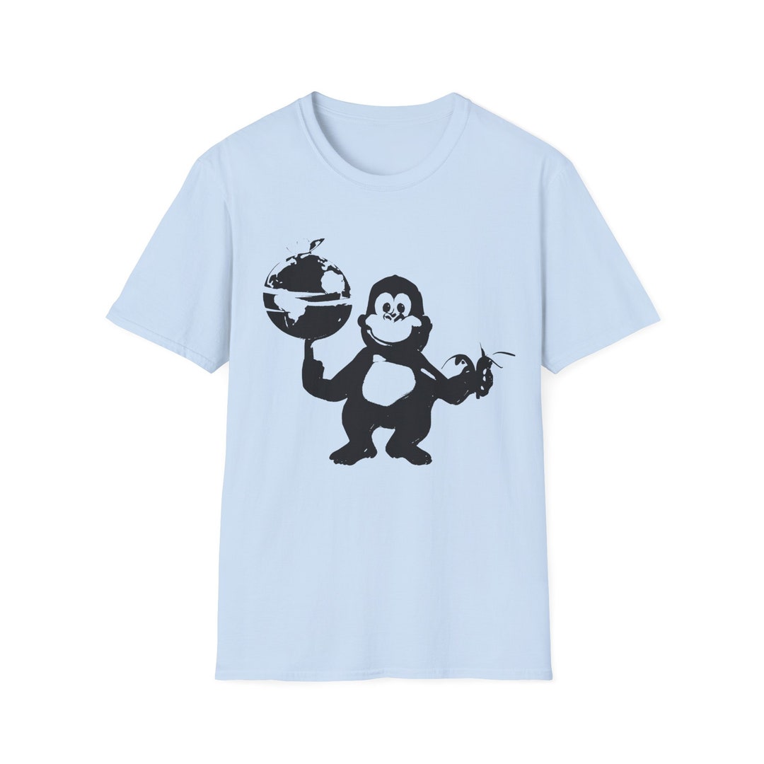 Bonzibuddy Stencil Version Tshirt - Etsy