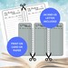 Reading List Bookmark Printable Tracker. Reading Challenge Log Bookmark ...