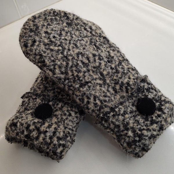 Recycled Wool Mittens - Etsy