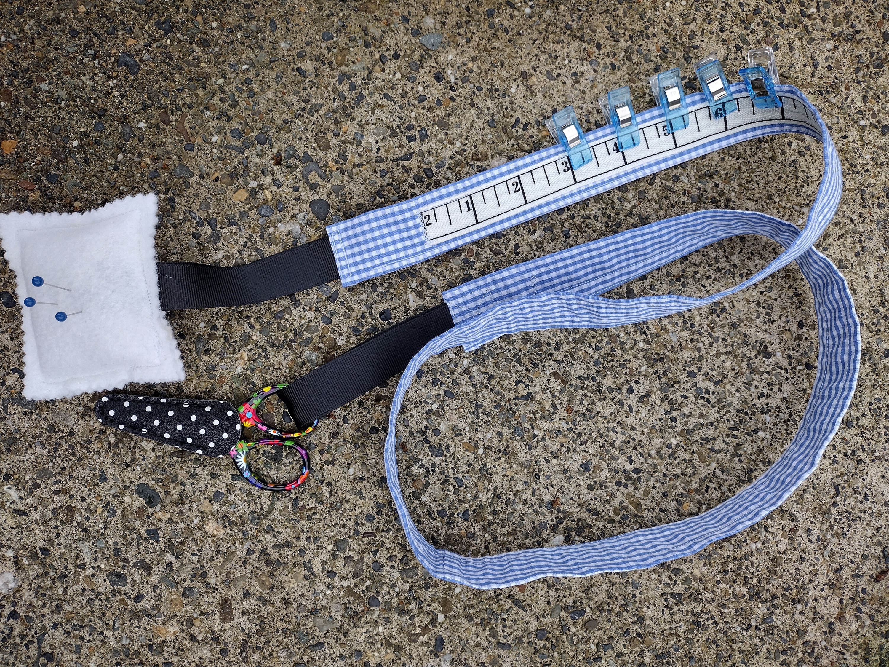 Measuring Tape Neck Caddy Chatelaine - Etsy