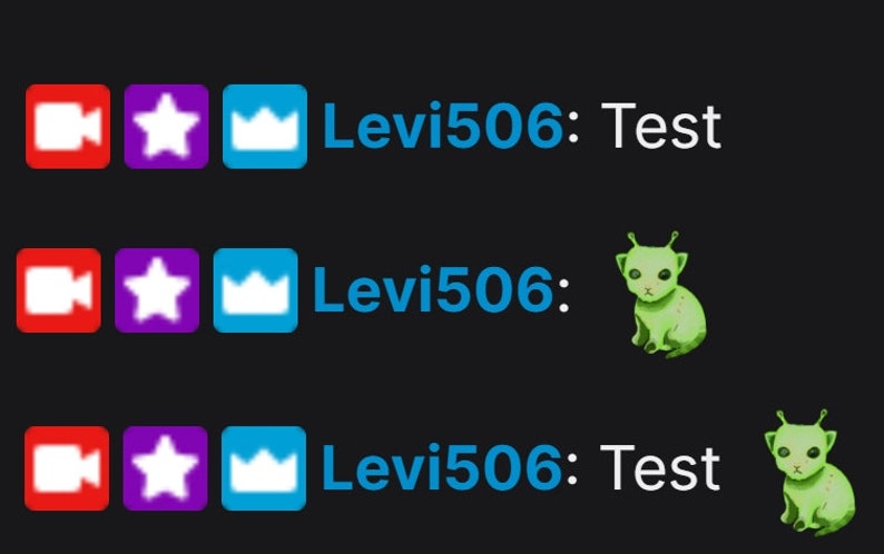 Goober Alien Twitch Emote | Emoji for Streamer's Chats | Gamer | Twitch ...