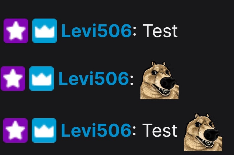 Doge Twitch Emote | Emoji for Streamer's Chats | Gamer | Twitch | Cute ...