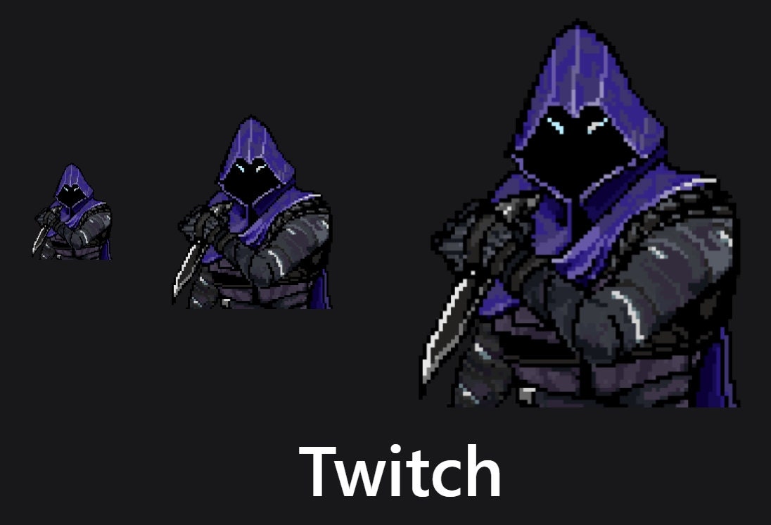 Pixel Omen Twitch Emote Emoji for Streamer's Chats Gamer Twitch Valoran ...