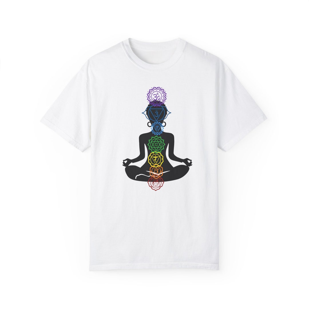 Chakra Spiritual Goddess Meditation Unisex Garment-dyed T-shirt - Etsy