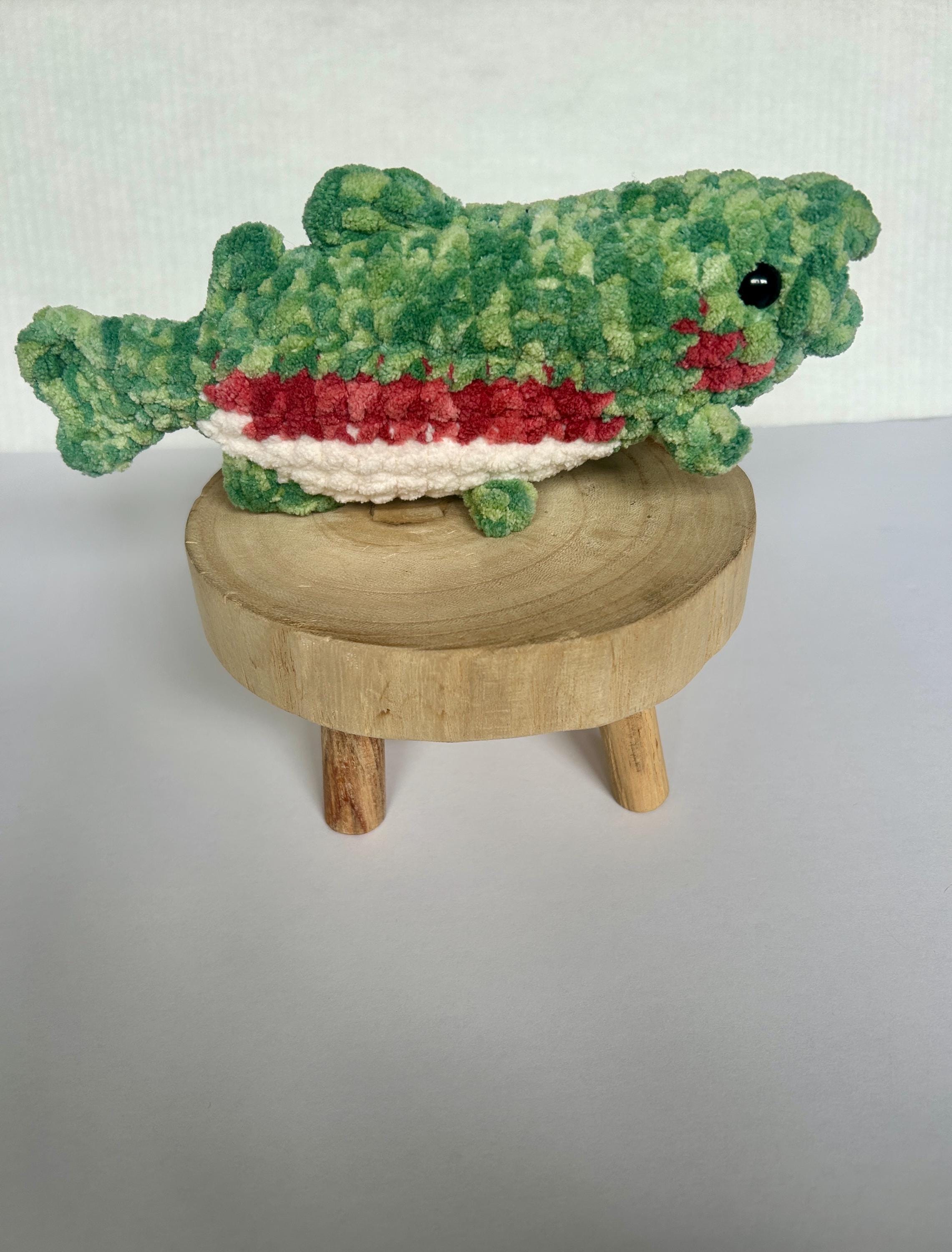 No-sew Crochet Trout PDF Pattern| Intermediate US Crochet Pattern| DIY ...