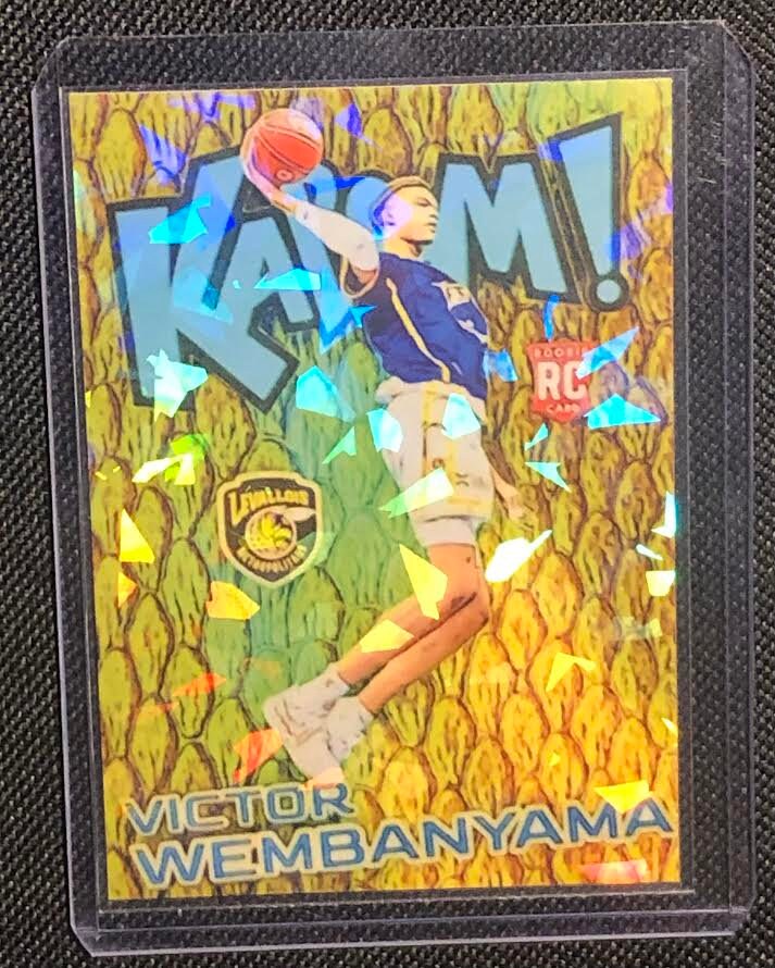 Victor Wembanyama Kaboom Holo Cracked Ice Rookie Custom Cards Promo! - Etsy