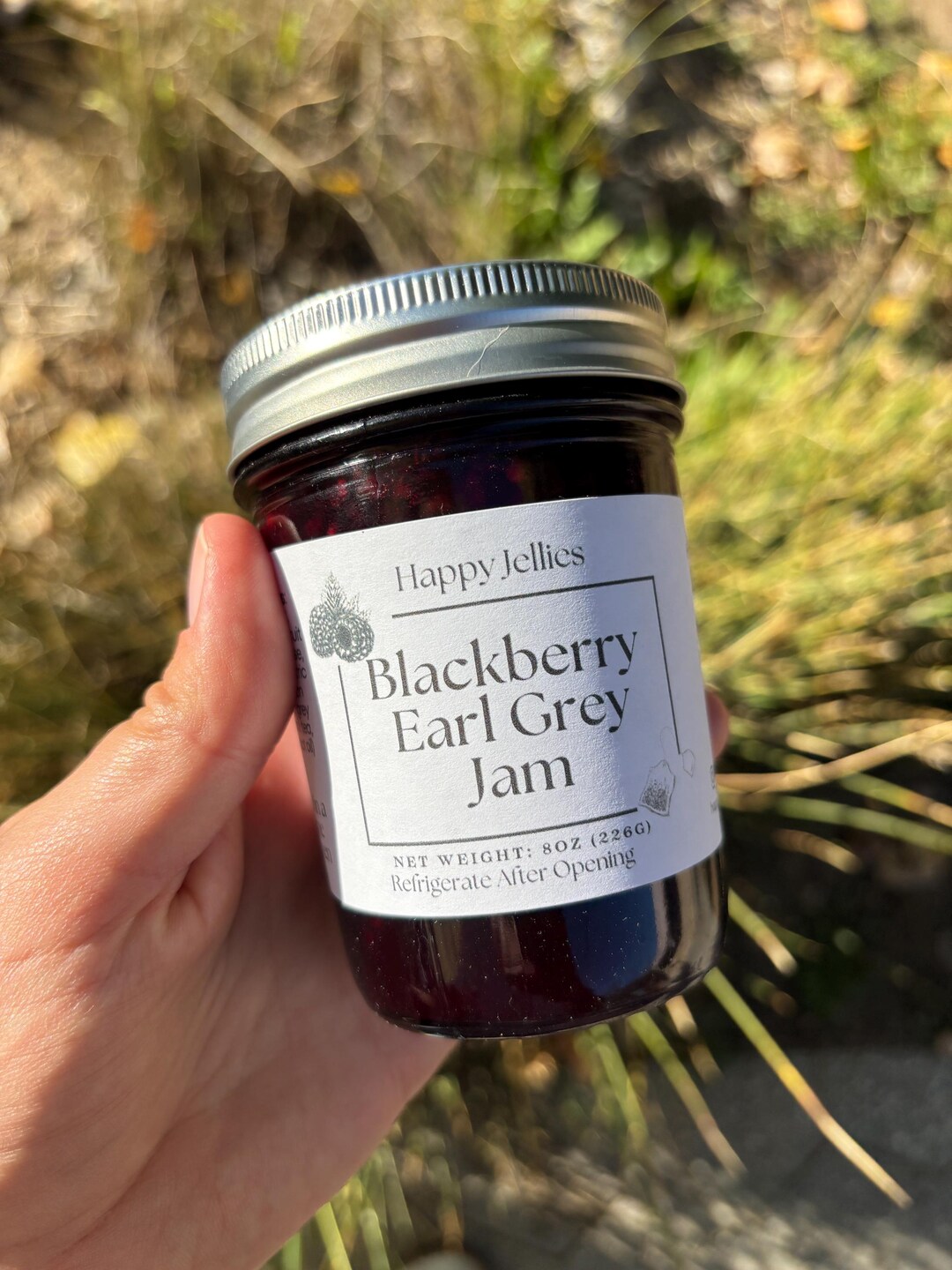 Blackberry Earl Grey Jam - Etsy
