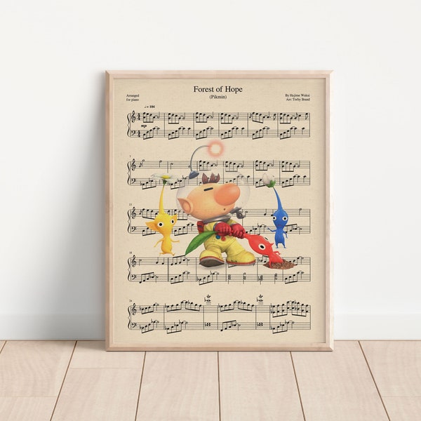 Pikmin Room Decor - Etsy