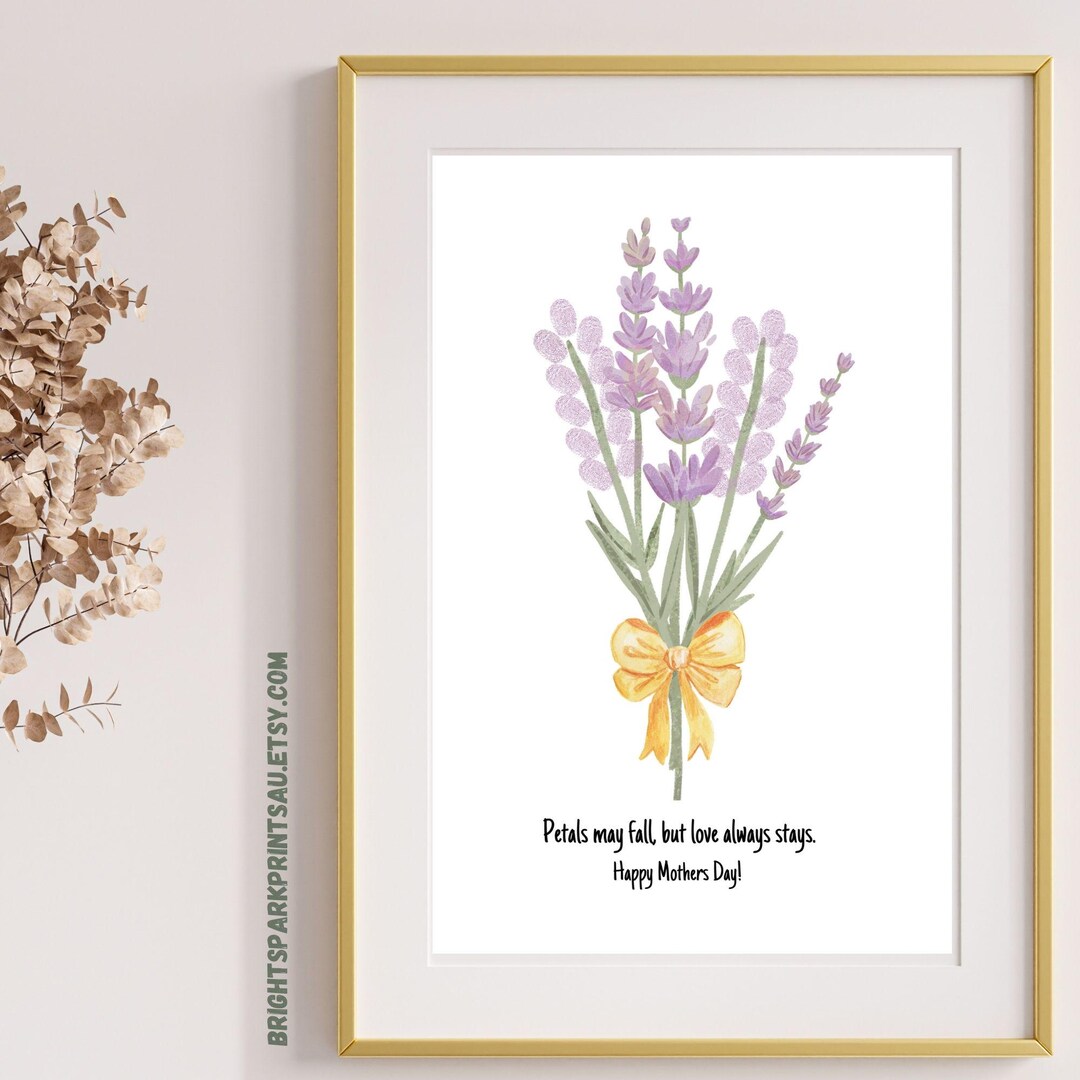 Mother’s Day Handprint Flower Craft for Kids – Printable Gift From ...