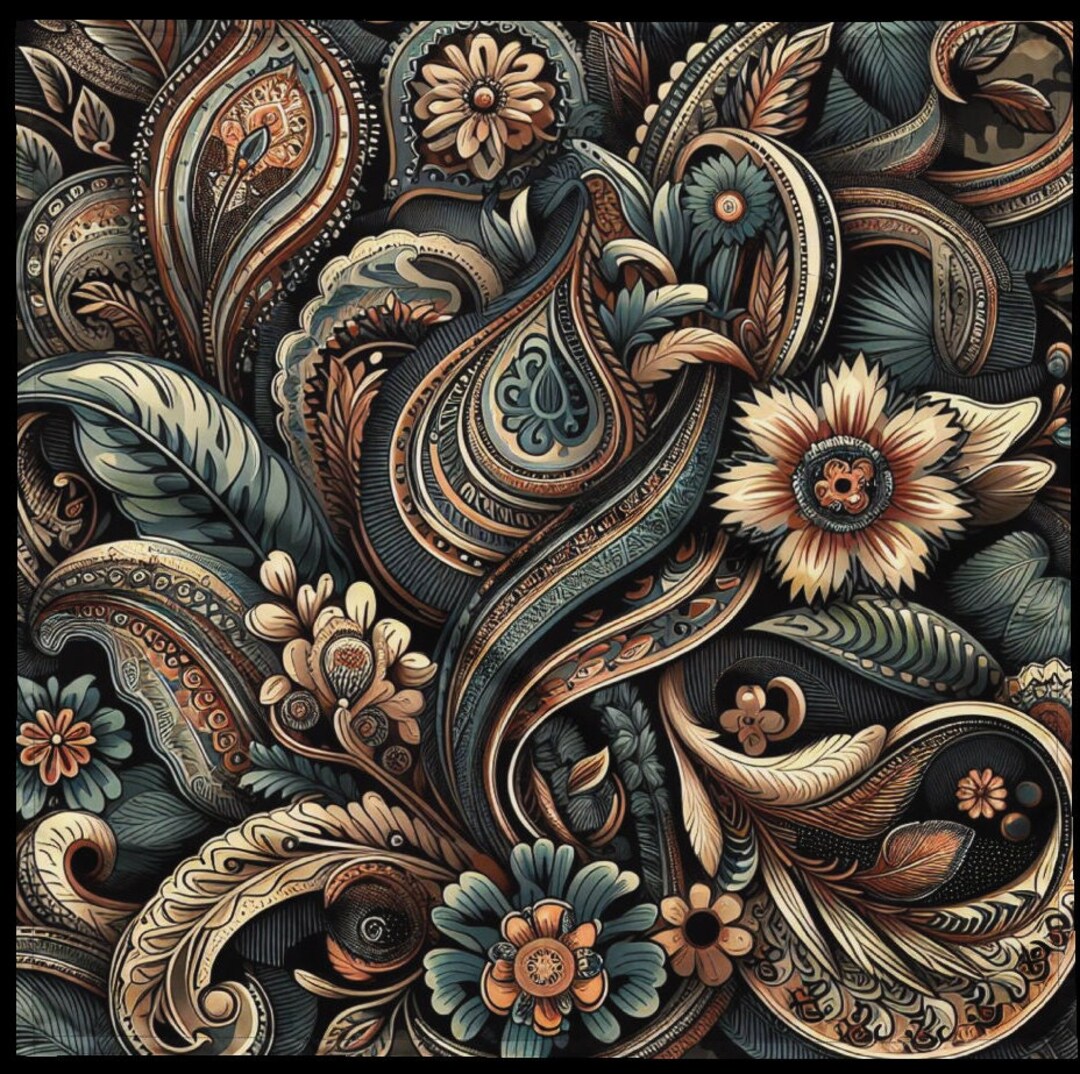 ERDL Paisley Camo Bandana, Paisley Camouflage Bandana in ERDL Pattern ...