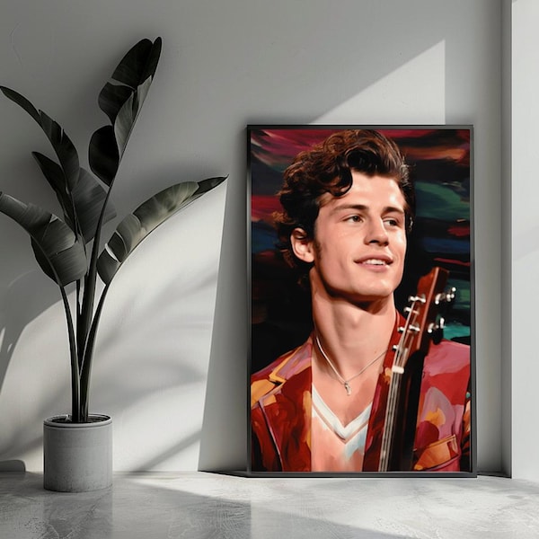Shawn mendes poster - Etsy España