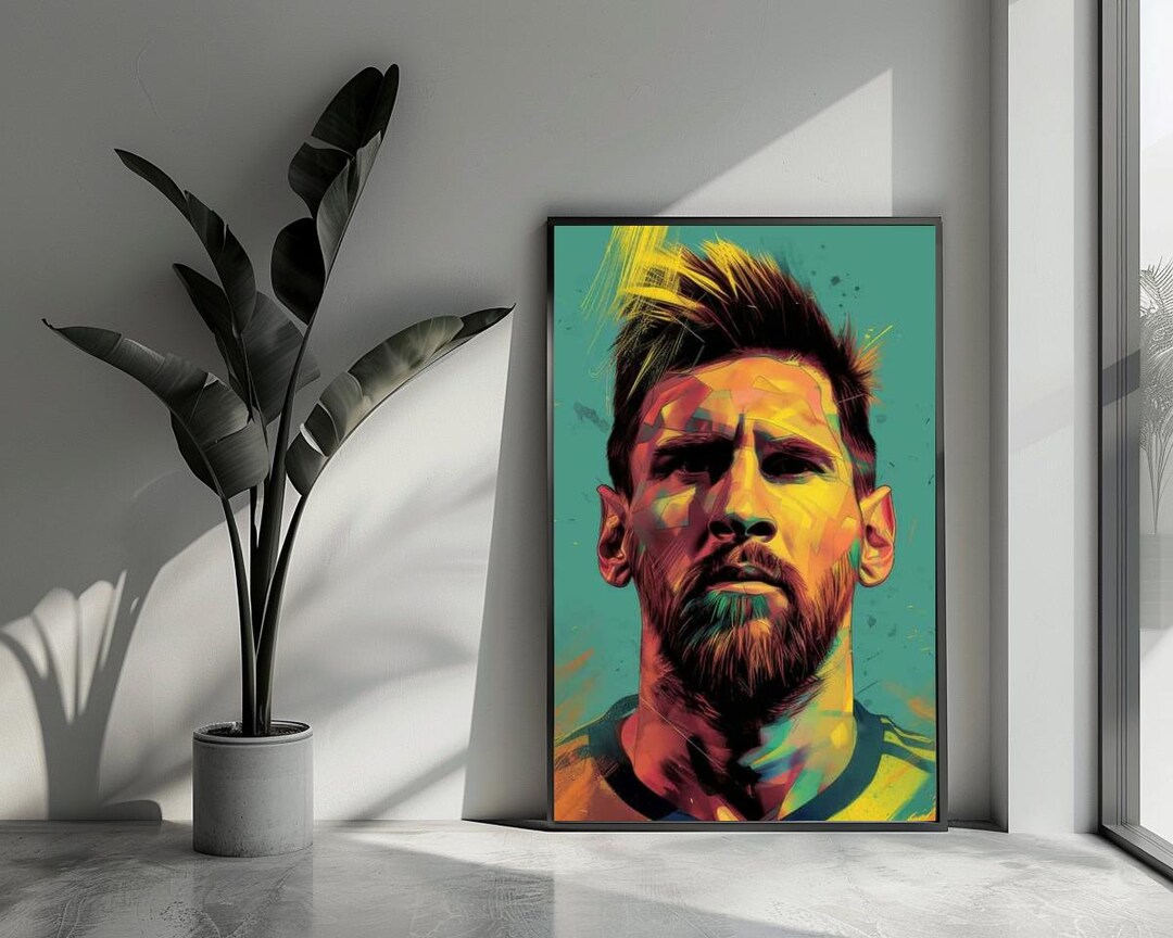 Lionel Messi Poster | Goal Poster | Football Poster | Sports Poster ...
