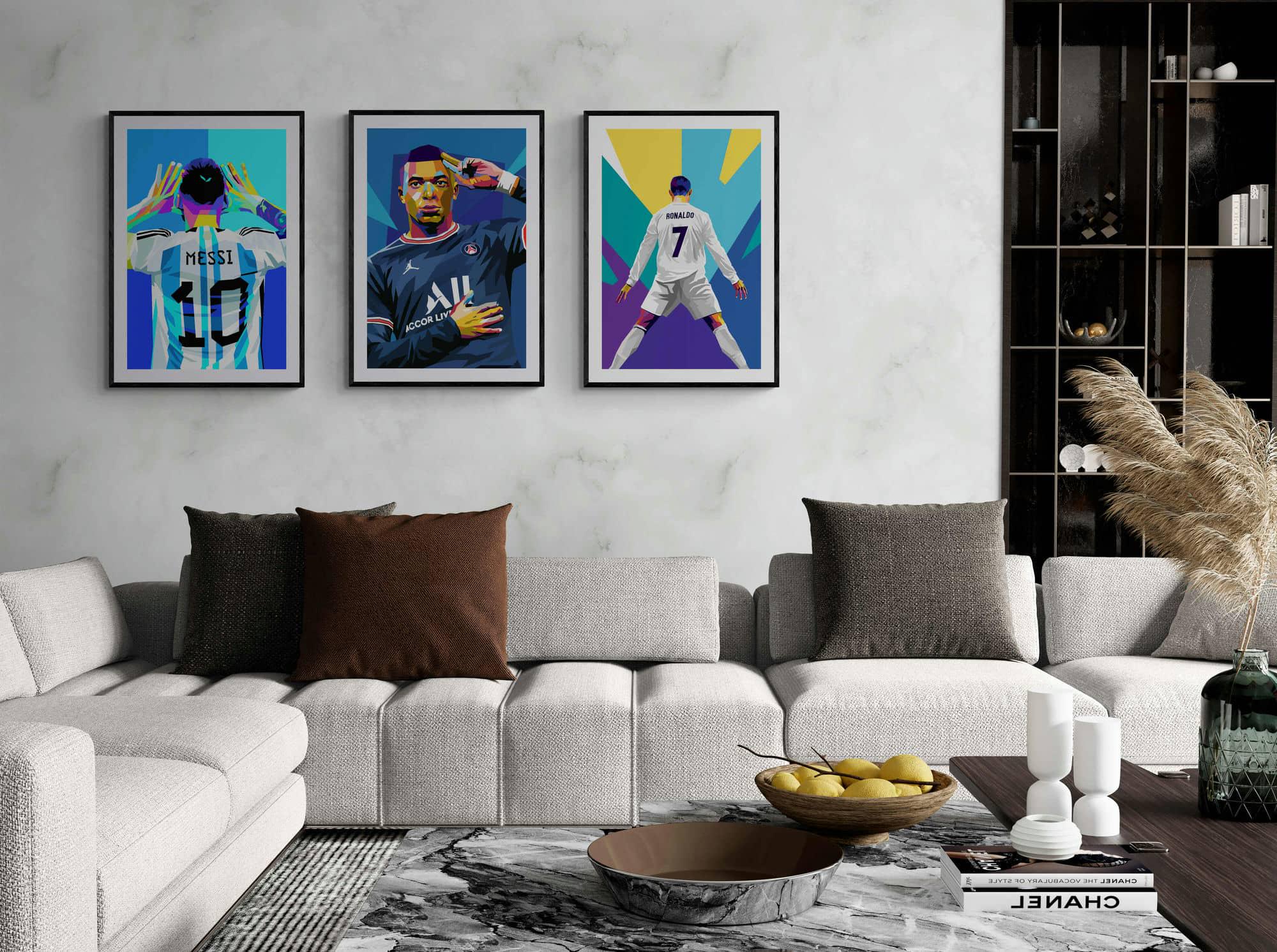Cristiano Ronaldo Poster Siu Poster Football Poster Pop Art Poster ...