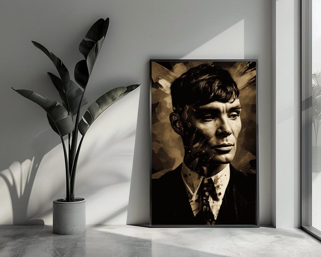 Thomas Shelby Poster | Peaky Blinders Poster | Cillian Murphy Poster ...