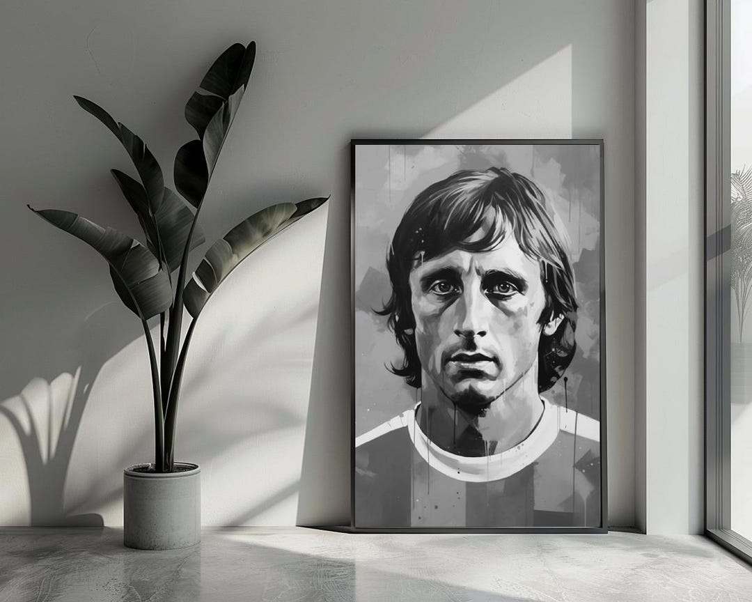Johan Cruijff Poster, Fußballposter, Ajax-Poster, Niederlande-Poster ...