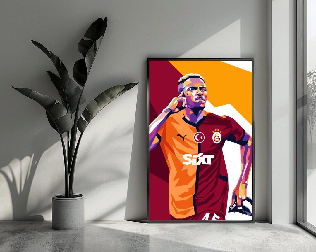 Victor Osimhen Poster Football Poster Sports Poster Nigerian Poster ...