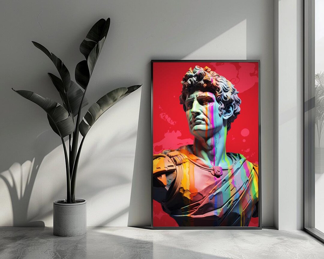 Julius Caesar Poster Poster Statue Caesar Poster Rome Poster Emperor ...