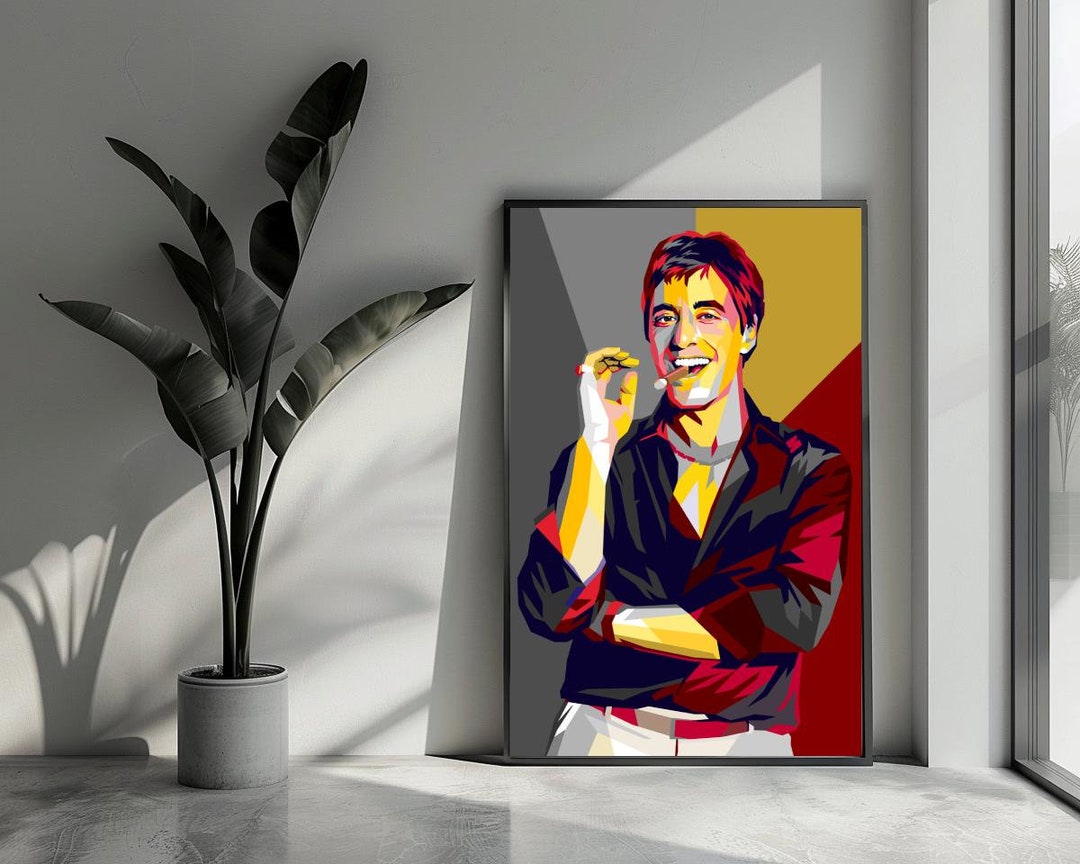 Tony Montana Poster Movie Poster Scarface Poster Al Pacino Poster Pop ...