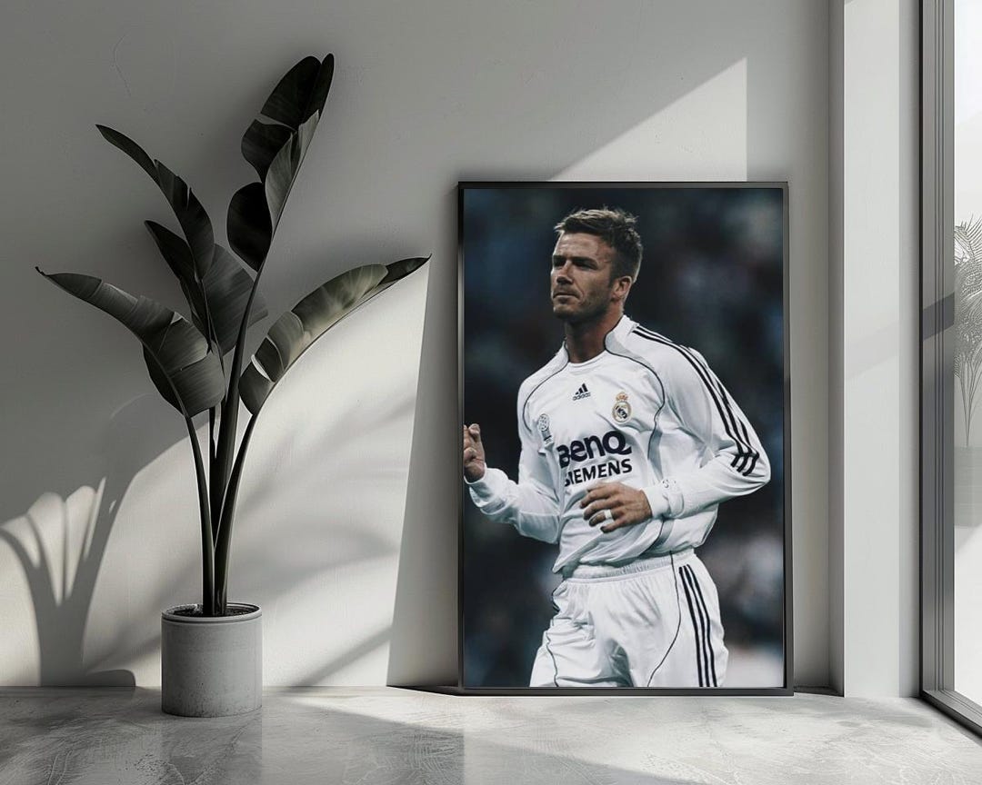 David Beckham Poster | Football Poster | England Poster | Sports Poster ...
